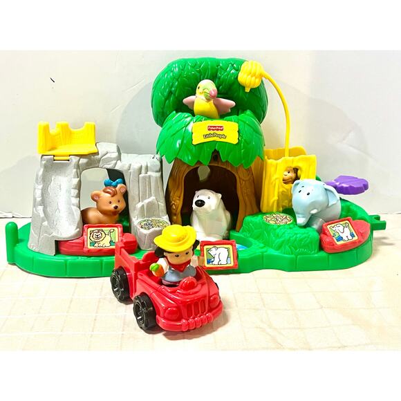 Fisher-Price | Toys | Fisher Price Little People Jungle Zoo Playset ...